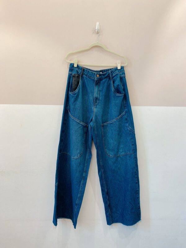 Pantalona cargo jeans Dress To 42 – Desapego Luana Gabrielle